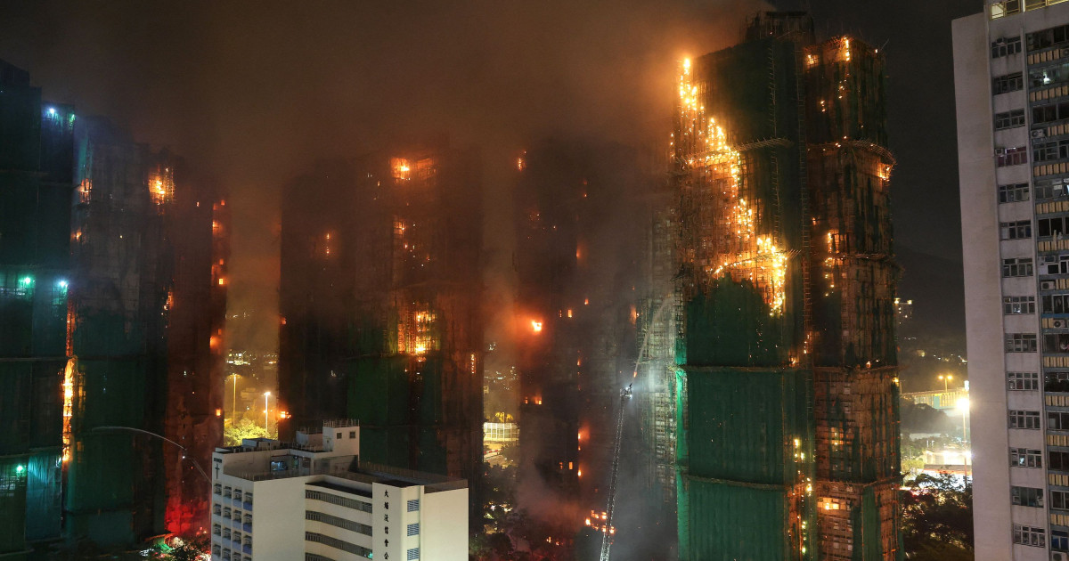 Hong Kong fire leaves at least 14 dead in Tai Po as blaze engulfs ...
