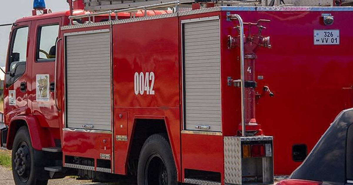 Հրդեհ` Մերձավան գյուղում