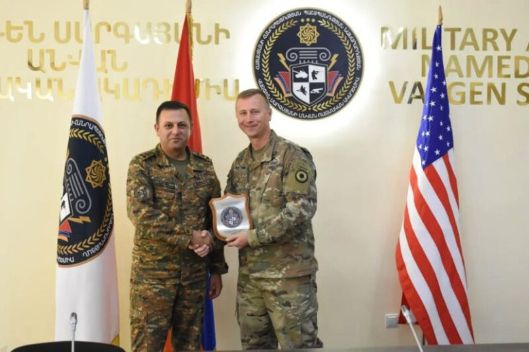 The Deputy Chief of Kansas State Guard has toured V. With Sargsyan's ...