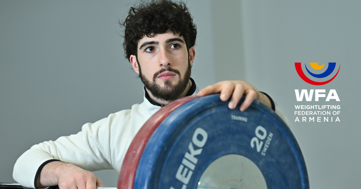 Armenia has one participant in the World Weightlifting Championships today