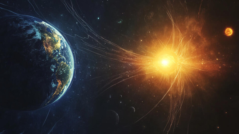 At this moment, a magnetic storm of G4 level is happening on Earth ...
