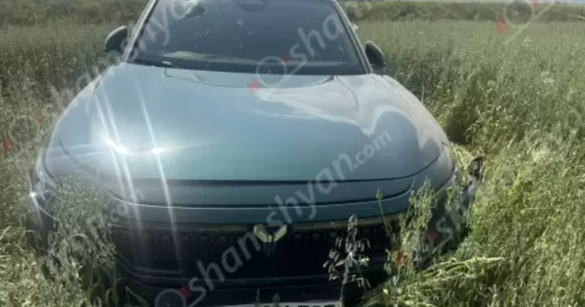 "Voyah" electric flower and "Opel Astra" collided in Aragatsotn