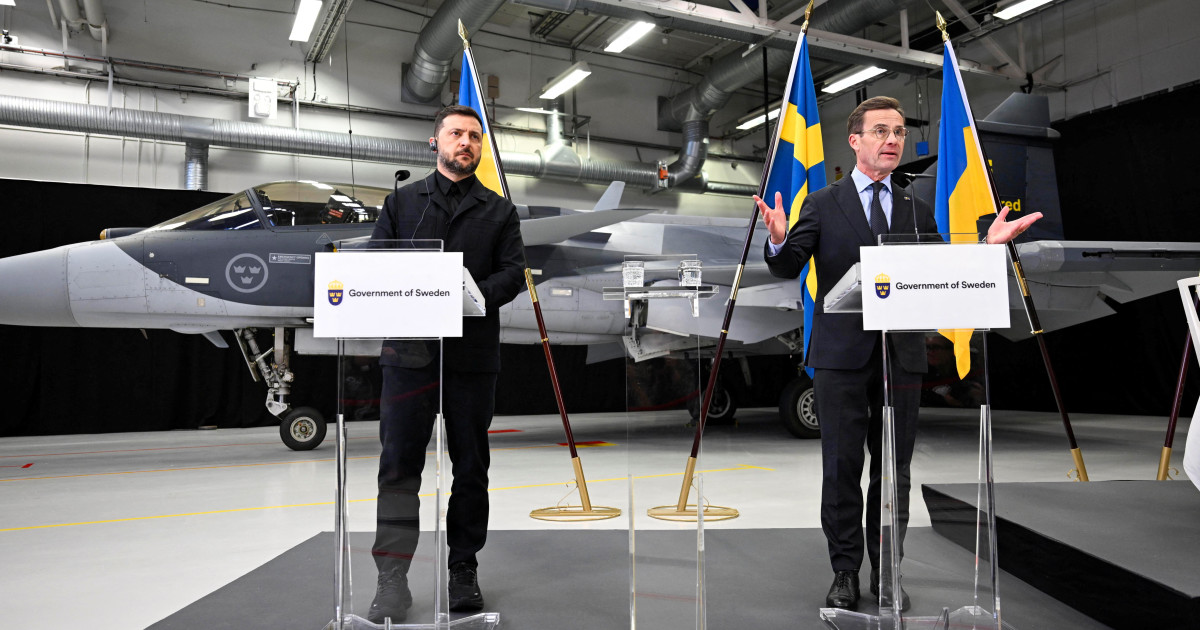 The Swedish company Saab is ready to open a Gripen fighter factory in ...