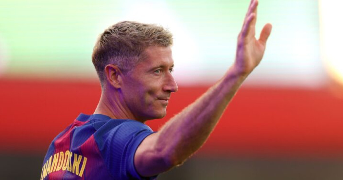 Barcelona striker Robert Lewandowski can continue his career at ...