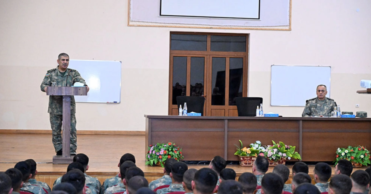 Zakir Hasanov gave instructions on increasing the combat capability of ...