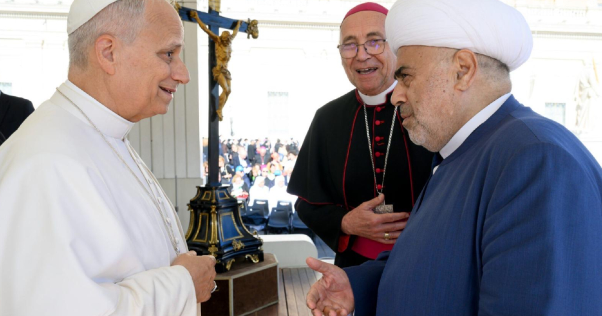Pashazadeh met with the Pope in the Vatican