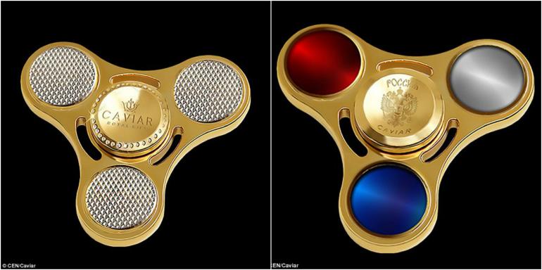 Russian jewelry firm sells world s most expensive fidget spinners for US 1 700