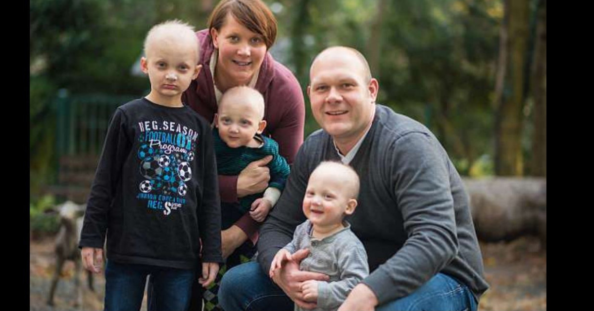 German twins who were the first ever babies treated for a genetic ...