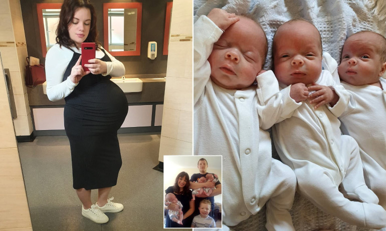 identical triplets uk