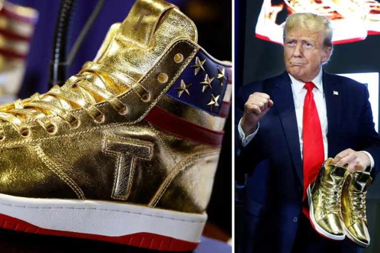 Trump Sneakers. Թրամփը ներկայացրել է սպորտային կոշիկների սեփական ...