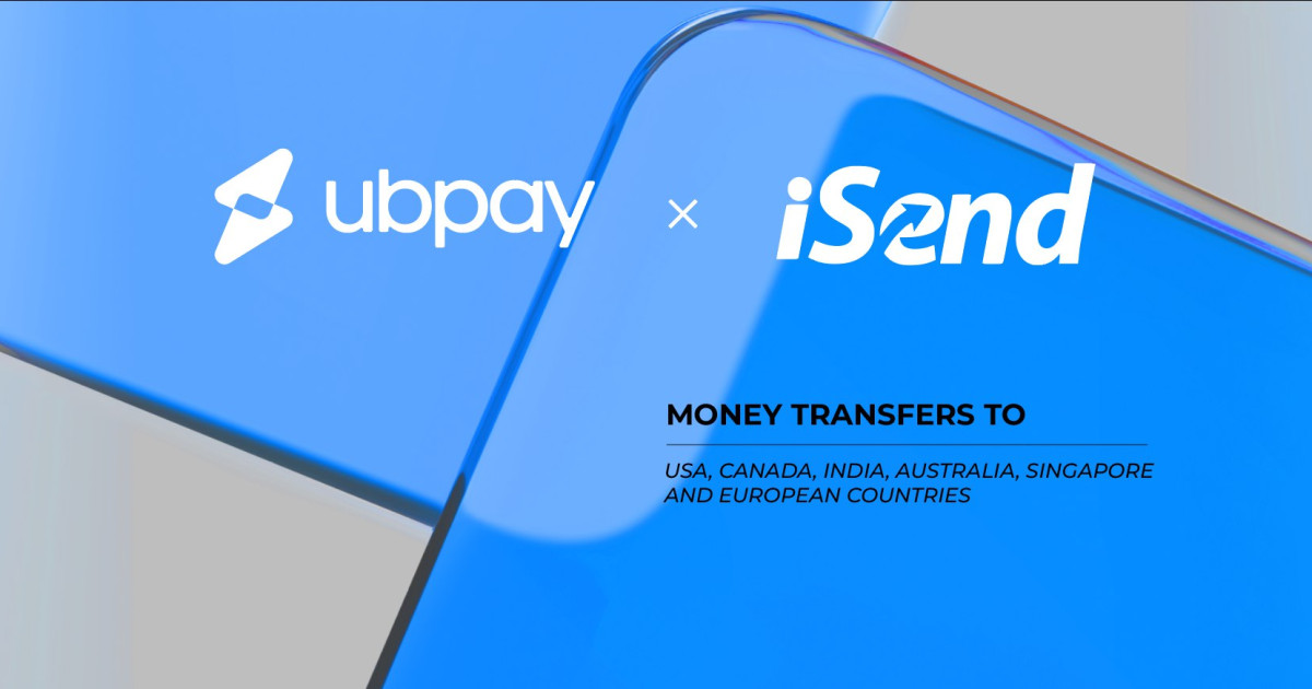The Armenian UBPay system partners with iSend remittance global service